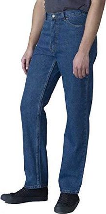 Rockford Duke Rockford RJ510 Confort Hommes Jeans D&eacute;lav&eacute; - Bleu d&eacute;lav&eacute;, Homme, Taille 168cm Entrejambe 81cm