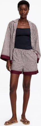 Arket Shorts Aus Lyocell-Mischung -Rot