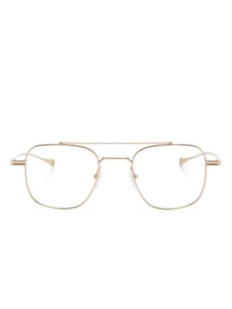 Dita Eyewear lunettes de vue à monture pilote - Or