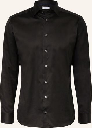 Eton Hemd Slim Fit schwarz