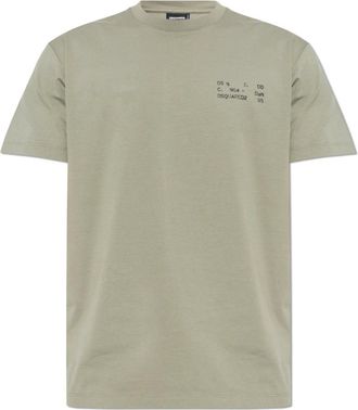 Dsquared2 Homme, Tops, Vert, Taille: XL T-Chemises