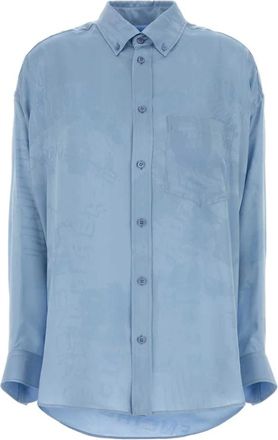 Balenciaga Damen, Blusen & Hemden, Blau, XSGr&ouml;&szlig;e