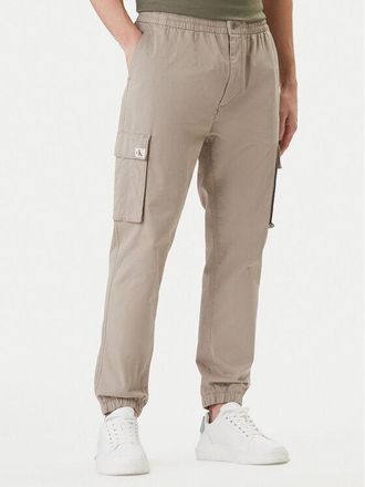 Calvin Klein Jeans Joggers Comfort LV04RD608G Beige Skinny Fit