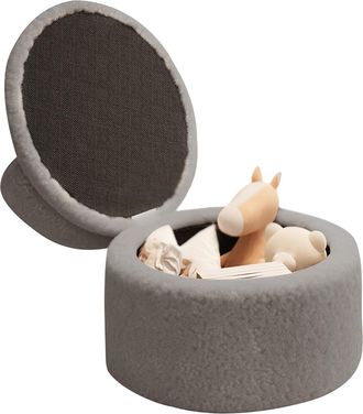 Generic Fu&szlig;hocker Ottoman - Wohnzimmer-St&uuml;tze, gepolsterte Komfortm&ouml;bel, multifunktionales Entspannungs-Akzentst&uuml;ck | Home Sofa Stuhl Beinerh&ouml;hung Sitzzubeh&ouml;r