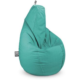 Happers Pouf Poire Naylim Mate Turquoise XL Happers