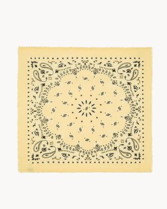 Kujten Grand bandana cachemire bicolor - Grand Bandana Hachiko Bico
