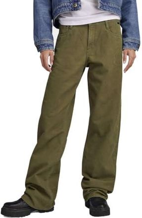 G-Star Femme Jean Judee Loose Low Waist, Vert (dark olive D22889-D190-C744), 32W / 30L