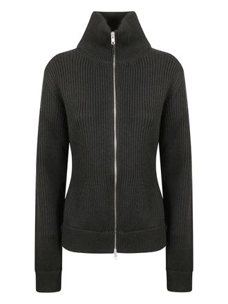 Maison Margiela ribbed-knit cardigan - Schwarz