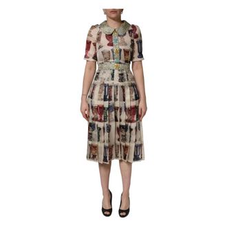 Dolce & Gabbana Damen, Kleider, Mehrfarbig, XSGr&ouml;&szlig;e