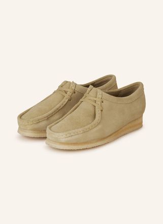 Clarks Desert-Boots Wallabee. beige