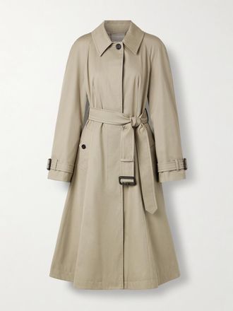 Burberry Ellingham Trenchcoat Aus Baumwollgabardine Mit G&uuml;rtel - Braun