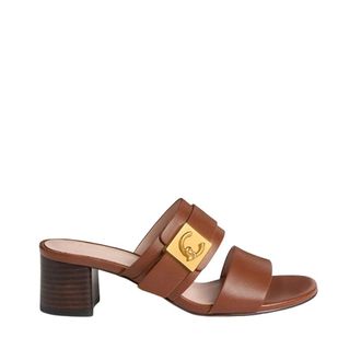 Coccinelle Femme, Chaussures, Brun, Taille: 39 EU Sandales &agrave; talons hauts C-Me Lock