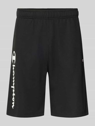 Champion Shorts mit Logo-Print und -Stitching