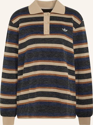 adidas Originals Adidas Originals Strick-Poloshirt Striped braun