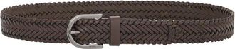 HUGO BOSS Homme, Accessoires, Brun, Taille: 110 CM Roul WnL Braided Belt