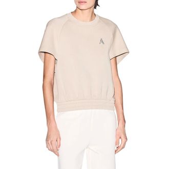 A|X Armani Exchange Homme, Tops, Beige, Taille: XS Cotton SweaT-shirt