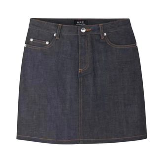 A.P.C. A.p.c. - Jupe A.p.c. Couleur Indigo - Femme - Jupes - Bleu - Taille: 34 FR