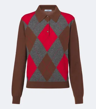 Prada Polopullover aus Kaschmir