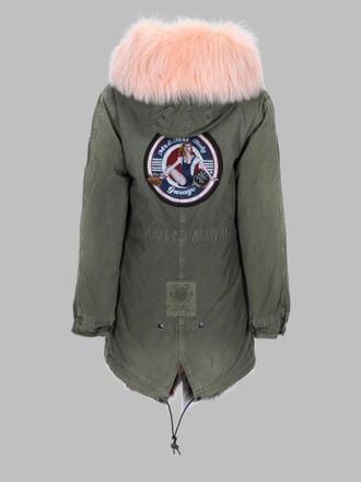 Mr & Mrs Italy Cotton Parka Jacket - Green