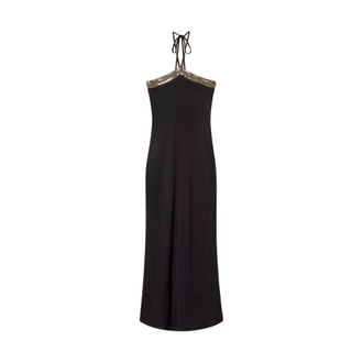 Twinset Damen, Kleider, Schwarzk, MGr&ouml;&szlig;e