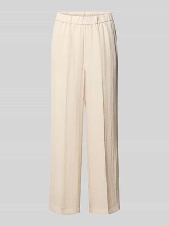 Comma Wide Fit Hose aus Viskose-Mix mit B&uuml;gelfalten