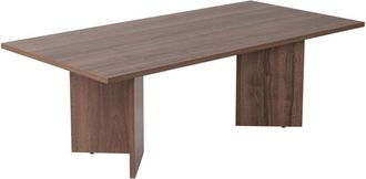 Hanah Home Table basse en bois Sabin - 60 x 119 x 40 cm - Noyer