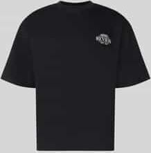 Review Regular Fit T-Shirt aus reiner Baumwolle mit r&uuml;ckseitigem Print