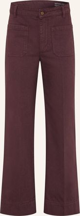 Victoria Beckham Wide Leg Jeans Alina rot