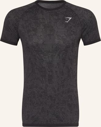Gymshark Gymshark Funktionsshirt Geo Seamless grau