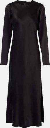 Asceno Maxikleid Salina aus Seiden-Charmeuse
