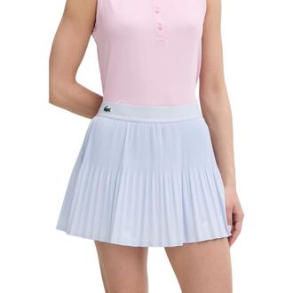Lacoste Jupe de tennis Ultra Dry avec doublure - Femme - Jupes - Bleu - Taille: 44 FR