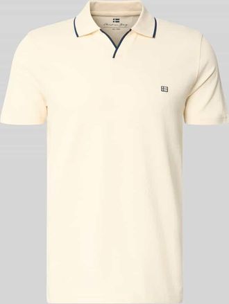 Christian Berg Modern Fit Poloshirt mit Logo-Stitching
