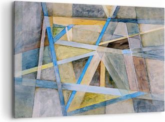 Arttor Wandbilder Dekoration Wohnzimmer Abstraktion modern Bilder auf Leinwand 120x80cm Leinwandbild Schlafzimmer Küche Deko Wand Kunstdruck Art Groß XXL Wan