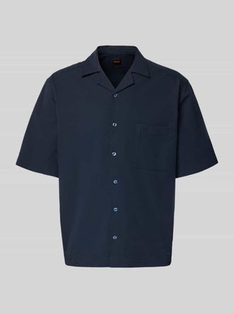 Boss Orange by Hugo Boss Relaxed Fit Freizeithemd mit Seersucker-Verarbeitung Modell LAPISY_M