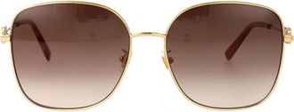 Valentino Garavani Femme, Accessoires, Brun, Taille: 59 MM Vg0042Sk Lunettes de soleil