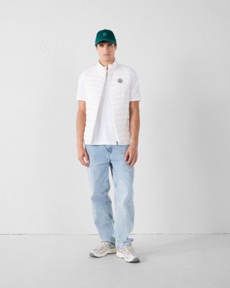 Jott Doudoune sans manches Blanc Tom - Taille XXL