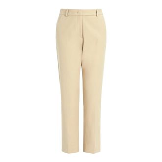 Max Mara Slim-fit Hose - - Trousers - Damen - Beige - L