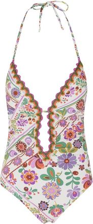 Miss Bikini Femme, Maillots de bain, Multicolore, Taille: 38 FR Intero Passamaneria Folk