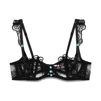 Agent Provocateur Femme, Sous-v&ecirc;tements, Noir, Taille: 90D FR Seren Balconette Underwired Bra
