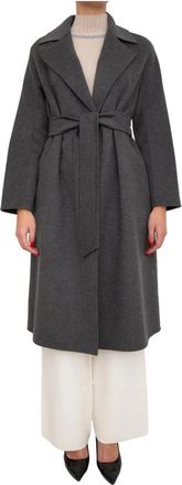 Max Mara Femme, Manteaux, Gris, Taille: 38 FR Cappotto