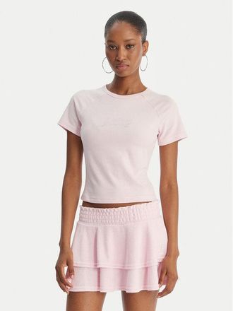 Juicy Couture T-Shirt Baby JCWCT126317 Rosa Slim Fit