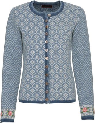 Reitmayer Strickjacke Jacquard-Strickjacke