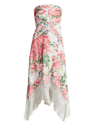 Tadashi Shoji robe Brette - Blanc