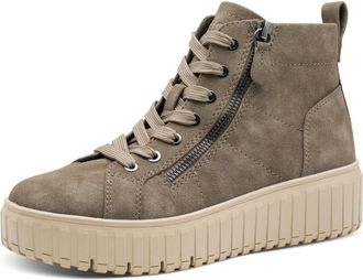 Jana Damen 8-25264-45 Sneaker, Taupe, 37 EU