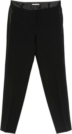 Alberto Biani Femme, Pantalons, Noir, Taille: 38 FR Straight Pantalons
