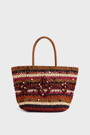 Gerard Darel Panier en raphia - ANOUK - Bordeaux
