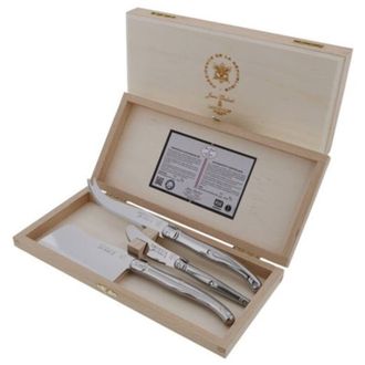 Jean Dubost Jean Dubost - Box mit 3 k&uuml;chenmessern aus edelstahl L0032524L06344