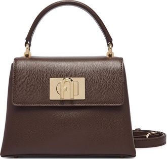Furla Handtasche Furla 1927 Mini Top Handle WB00109 ARE000 4284S Dunkelbraun