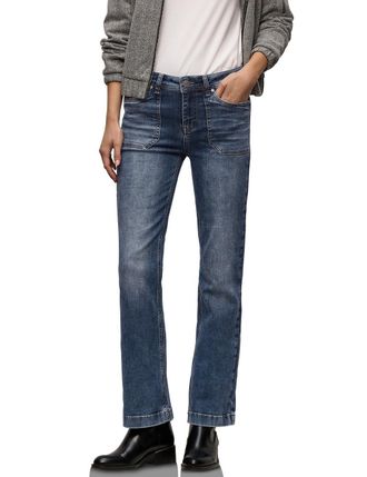 Street One Bootcut Jeans Medium Blue Random Washed 28