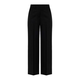 Moncler Femme, Pantalons, Noir, Taille: 34 FR Pantalon en laine